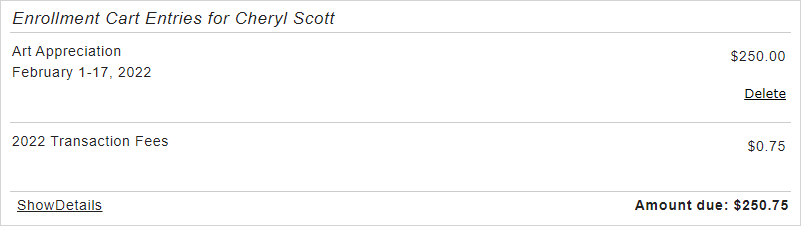 Transaction Fee Module